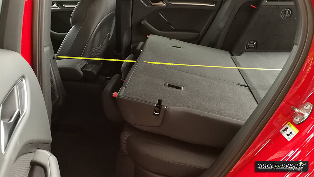 SPACEBED® - car mattress for AUDI A3 Sportback | space4dreams.com