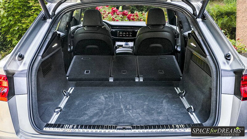 SPACEBED® - trunk foam mattress for AUDI Q8 | space4dreams.com
