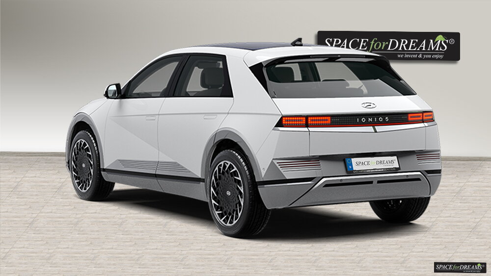 Sleeping in the car Hyundai ionic 5