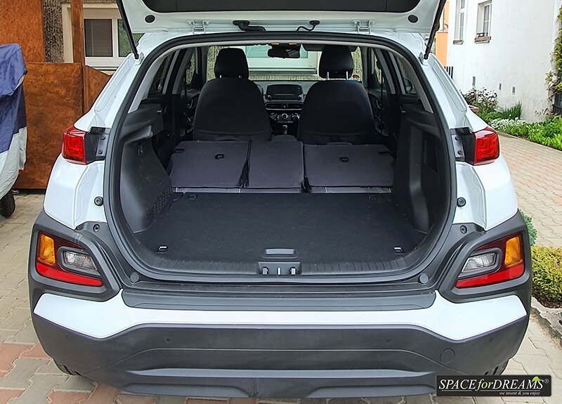 SPACEBED® - car bed foam for Hyundai Kona | space4dreams.com