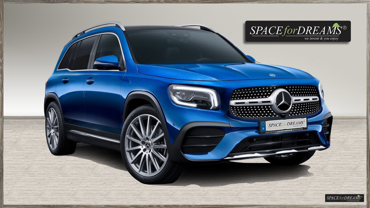 Folding foam mattress for car - SPACEBED® for Mercedes Benz GLB ...