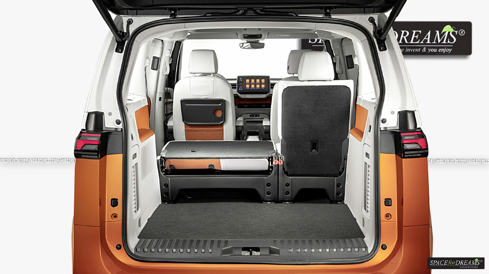 Folding mattress - SPACEBED® for VW ID Buzz | space4dreams.com