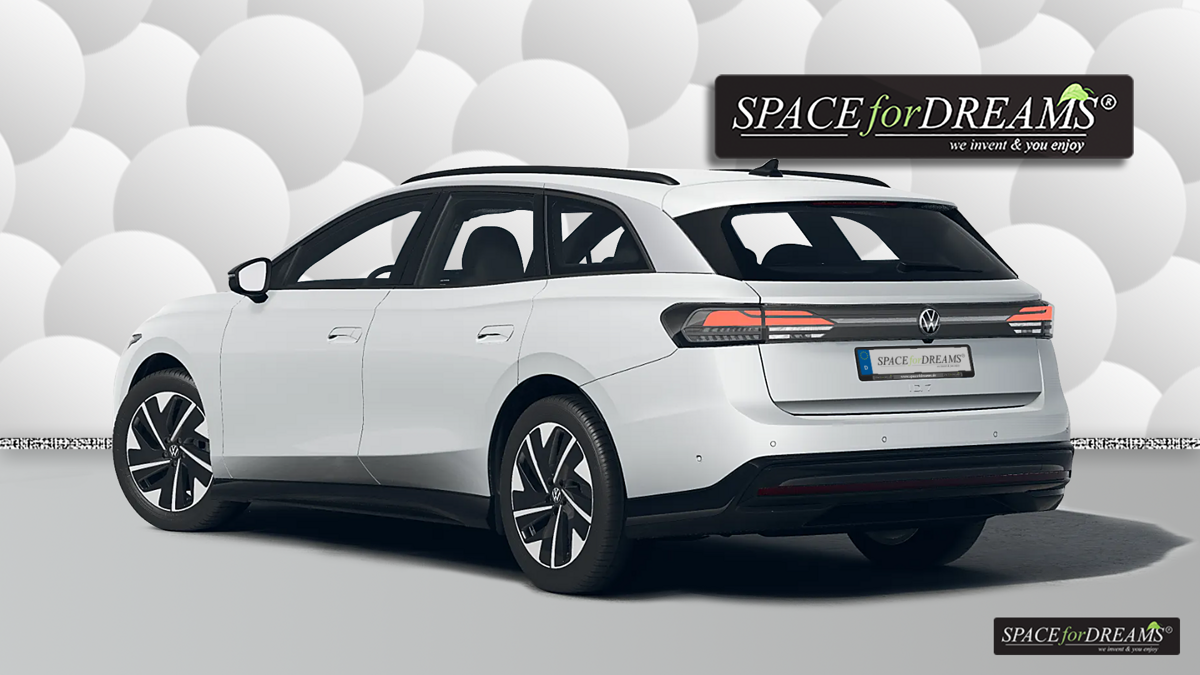 Foldable mattress - SPACEBED® for VW ID7 Liftback, Tourer ...