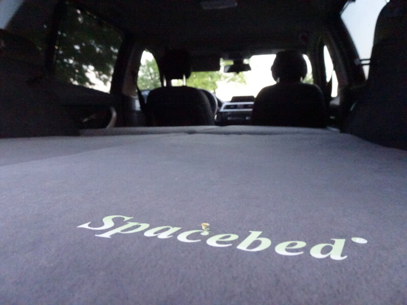 Sleeping in the car BMW 3 Touring