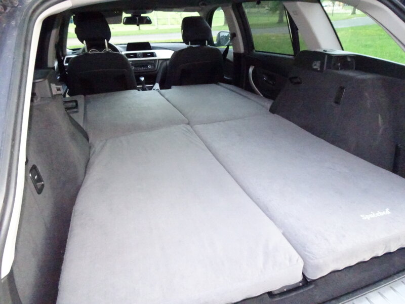 Trunk foam mattress - SPACEBED® for BMW 3 Touring | space4dreams.com