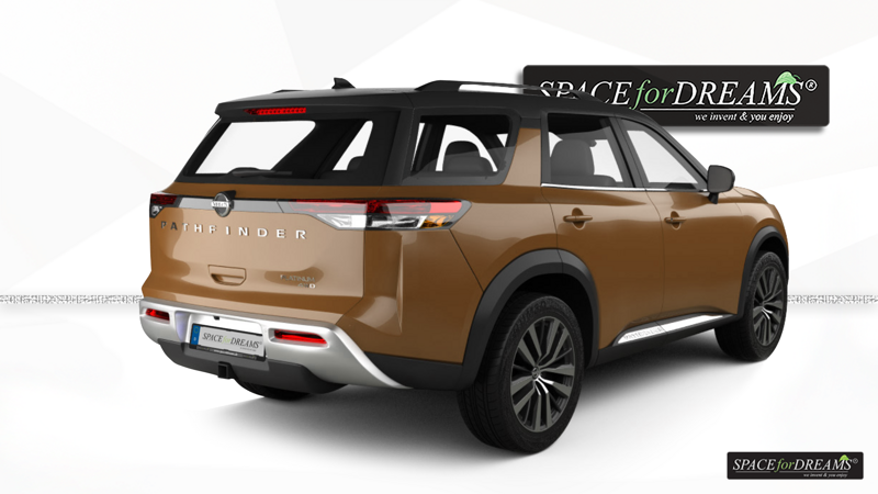 SUV foam mattress - SPACEBED® for Nissan Pathfinder V. gen. (R53 ...